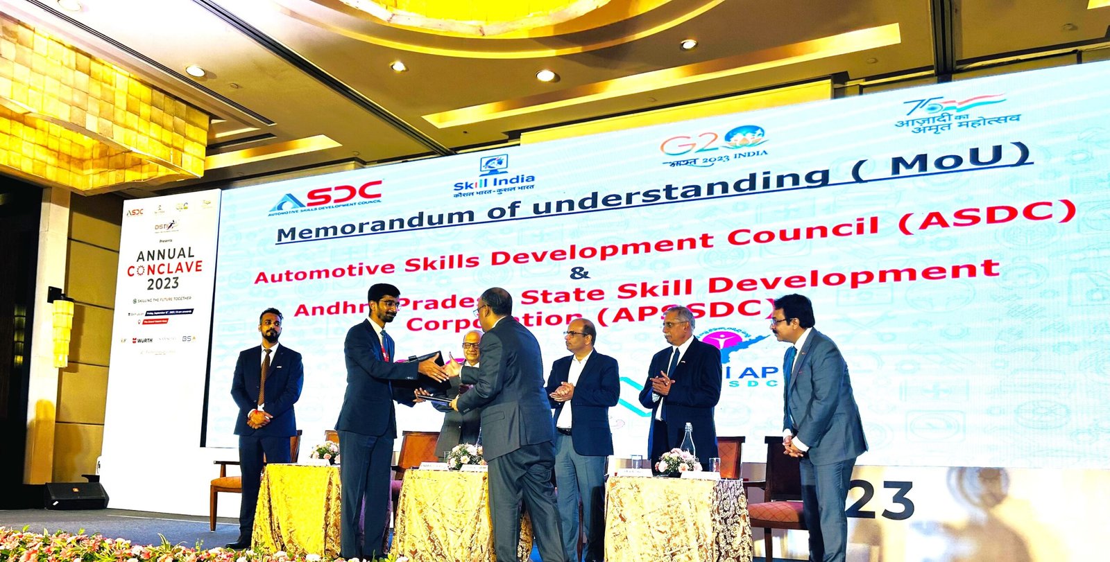 ASDC and Andhra Pradesh SSDC Collaborate for placement-oriented skill training - TECHNICAL ...