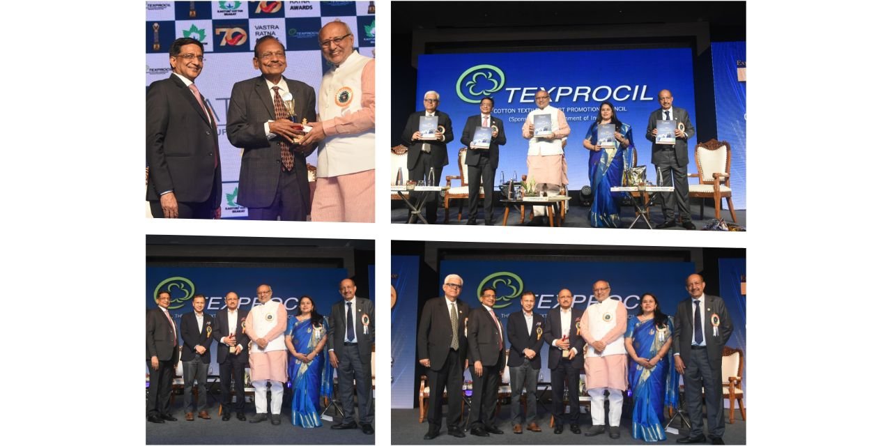 Texprocil Honours Its 70th Anniversary with the Esteemed